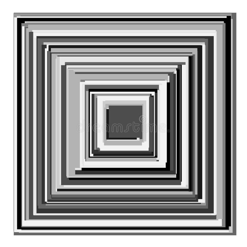 Overlapping Random Squares Abstract Grayscale Geometric Vector ...