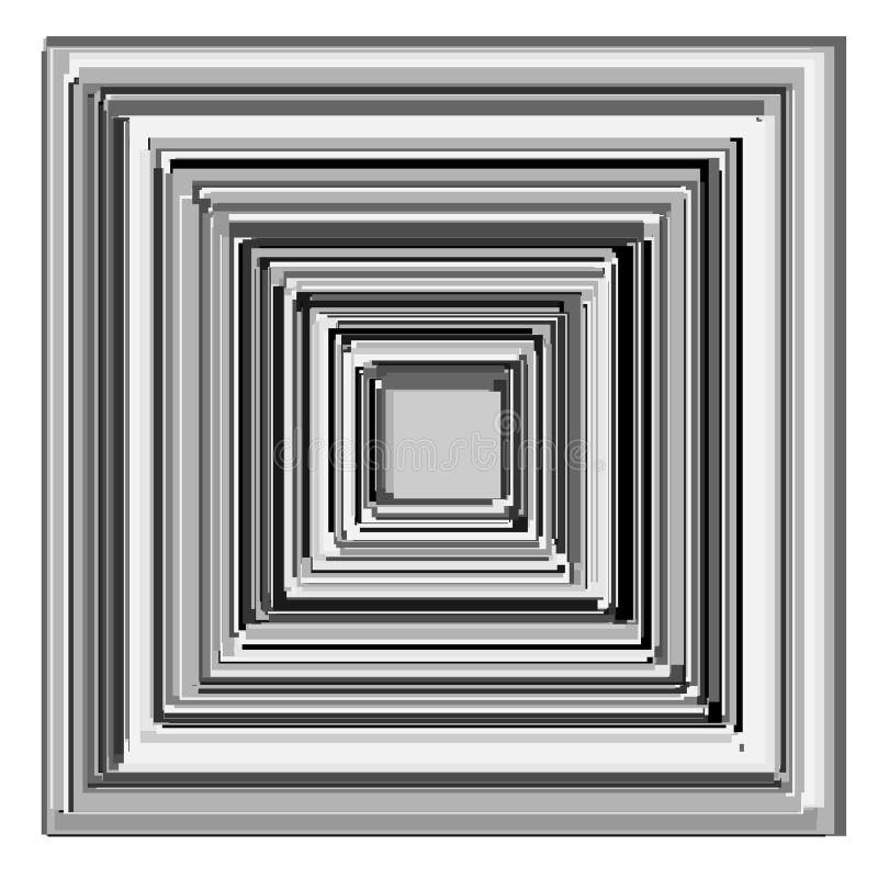 Overlapping Random Squares Abstract Grayscale Geometric Vector ...
