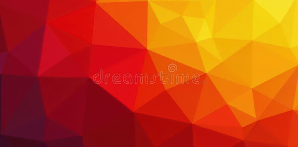 Overlapping Red and Yellow Polygons, Dynamic Energy, Geometry, Polygon ...