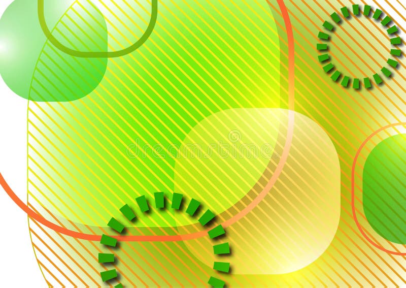 Overlapping Round Squares Form a Geometric Abstract Background ...