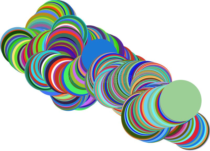 Overlapping Shapes for Background. Stock Vector - Illustration of ...