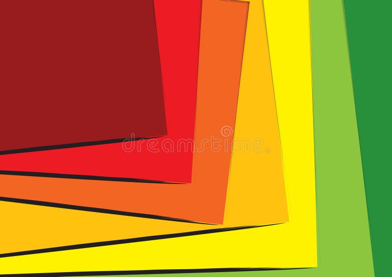 Overlapping sheets stock illustration. Illustration of geometric - 56678120