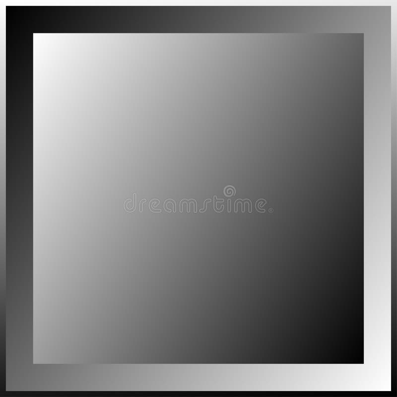 Overlapping Squares, Blocks Vector Illustration. Grayscale Squares ...