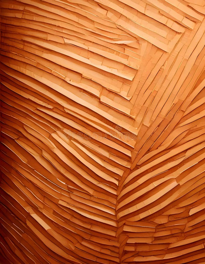 Overlapping Wooden Planks or Strips Create a Textured, Layered Pattern ...