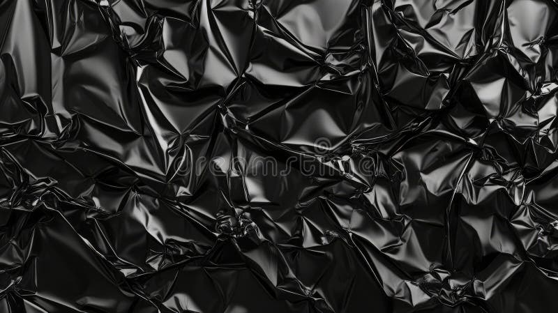 Overlay Background Featuring Realistic Plastic Wrap Texture and ...