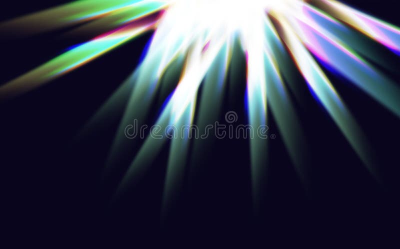 Overlay for Backgrounds.Triangular Prism Concept.Colourful Vector Lens ...