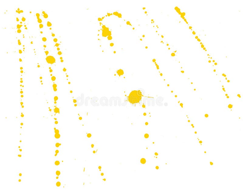 Overlay, Elements of Paint Ink Splatter. Vector Illustration Stock ...
