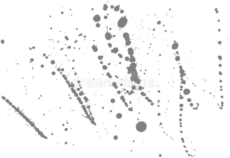 Overlay, Elements of Paint Ink Splatter. Vector Illustration Stock ...