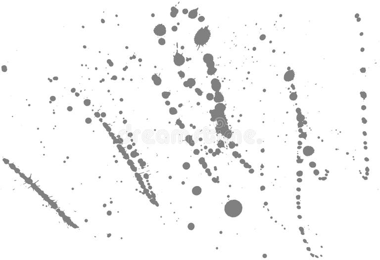 Overlay, Elements of Paint Ink Splatter. Vector Illustration Stock ...