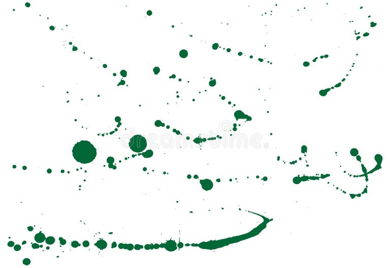 Overlay, Elements of Paint Ink Splatter. Vector Illustration Stock ...