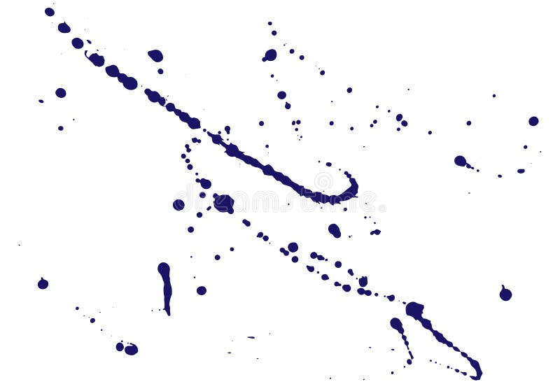 Overlay, Elements of Paint Ink Splatter. Vector Illustration Stock ...