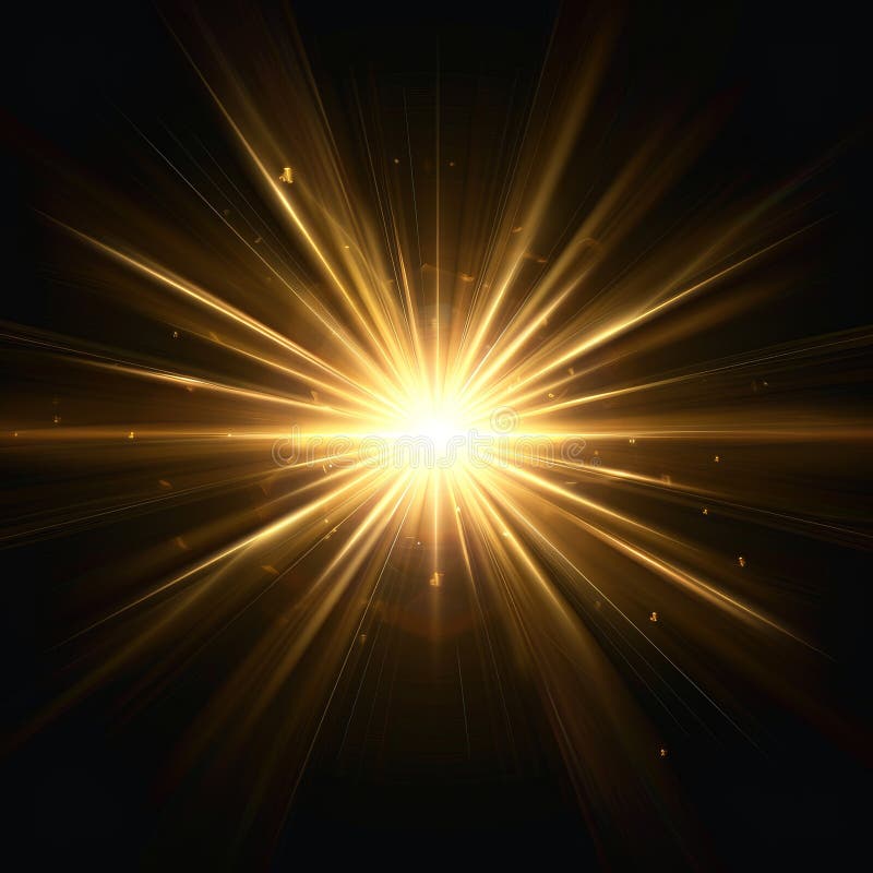 Overlay Light Effect on Black Background Stock Illustration ...