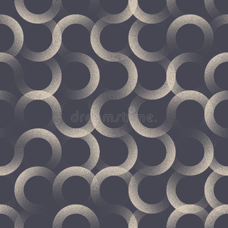 Overlay Linear Circles Vector Intricate Elegant Aesthetic Seamless ...