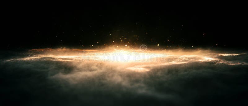 Settled Dust Texture with Subtle Light Flares Against a Dark Background ...