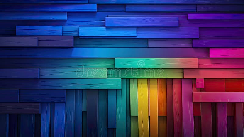 Horizontal Colored Layers with Overlay for Wallpaper Background Stock ...