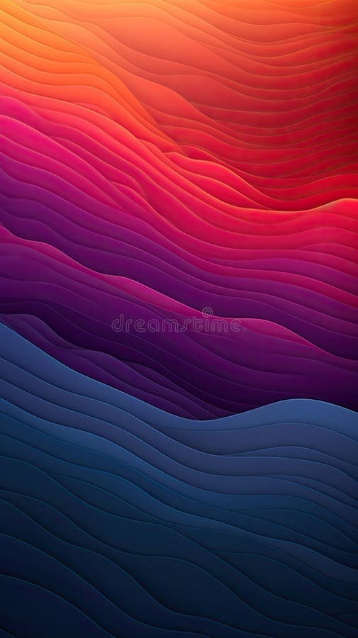 Horizontal Colored Layers with Overlay for Wallpaper Background Stock ...