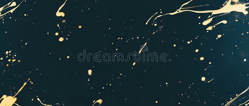 Overlay Texture of Brushstrokes with Splatter Effect on a Black ...