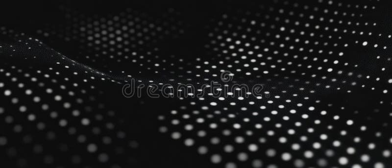 Overlay Texture of Clustered Dots Against a Textured Black Background ...