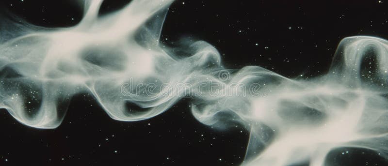 Abstract Dust Patterns Overlay on a Vintage Design with a Black ...