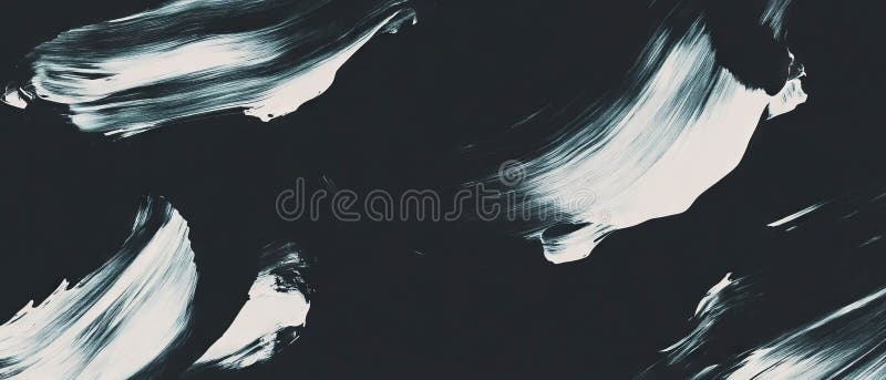 Dynamic Brushstroke Overlay Texture on a Black Background Showcasing ...