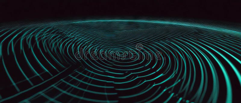 Spiral Spider Web Overlay Texture with Circular Design on Black ...