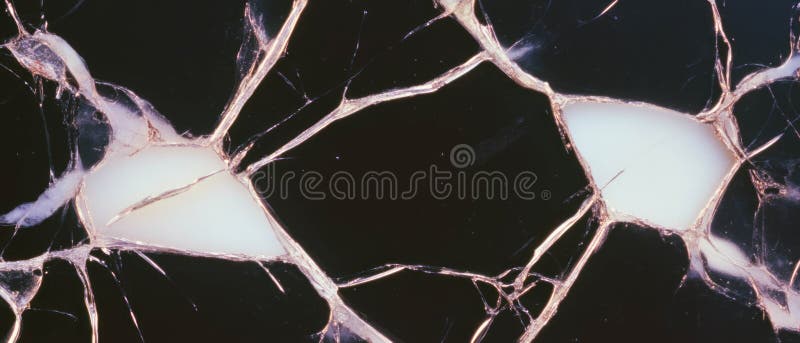 Overlay Texture of an Old TV Screen with Visible Cracks and Physical ...