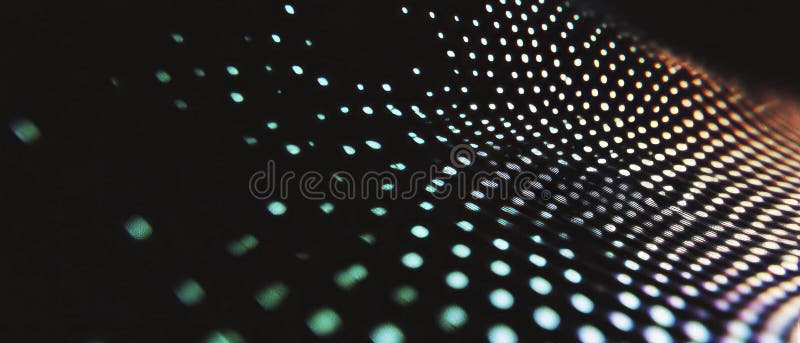 Overlay Texture with Sharp Dots on a Black Background Creating Defined ...