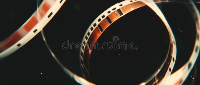 Three-dimensional Film Grain Texture with Depth and Central Focus on a ...