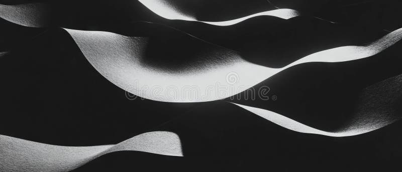 Overlay Texture of Smooth Paper Against a Black Background with Clean ...