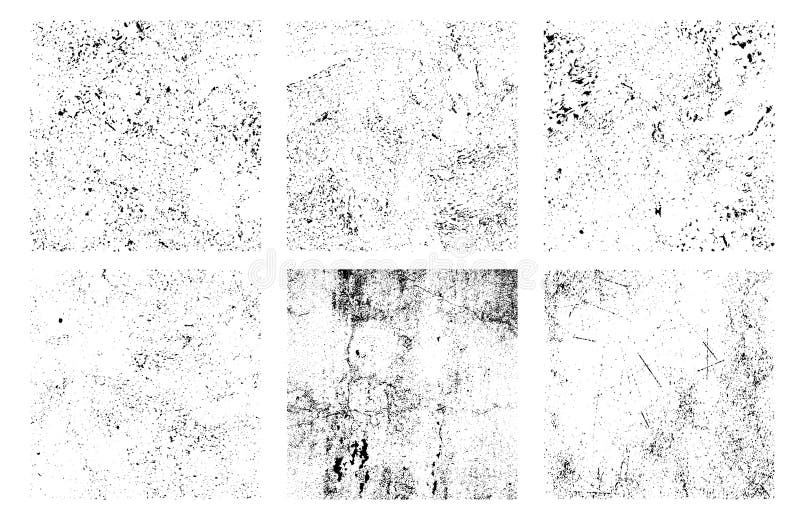 Overlay Textures Set. Vector Grunge Textures Collection. Set of ...