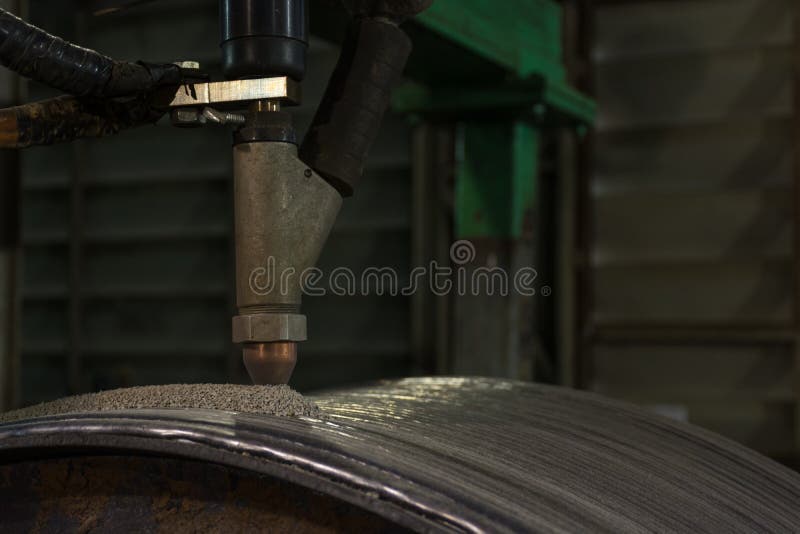 Overlay Welding Hard Surfacing of Steel Roll by Submerge Arc Welding ...
