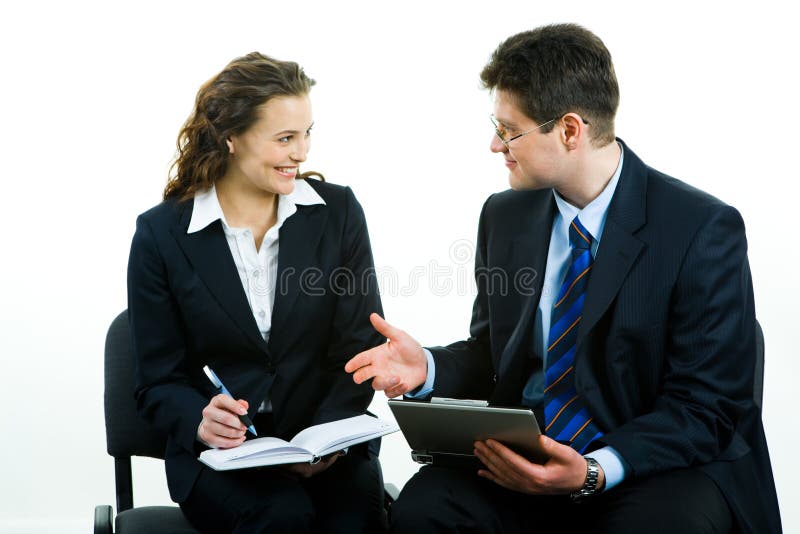 Bedrijfs overleg stock afbeelding. Image of raadpleging - 102727899