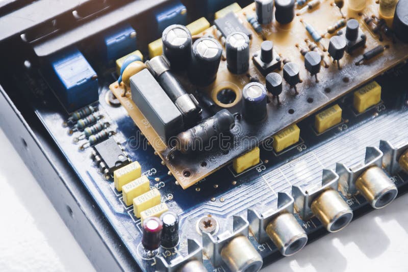 Electronic Burn Printer Loss by Fire Stock Photo - Image of electronic ...