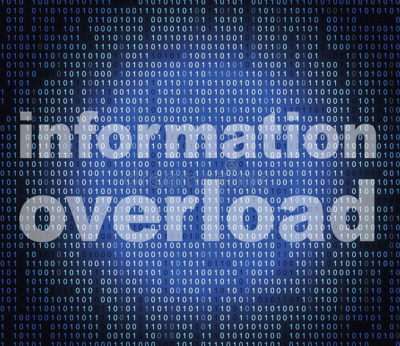 Information Overload Represents Commerce Businessman and Biz Stock ...