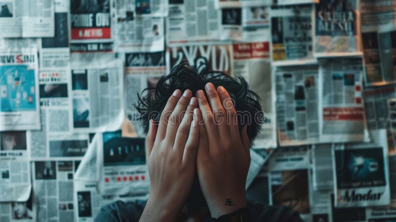 Overload of News and Advertisements, Overwhelming Modern Minds in the ...