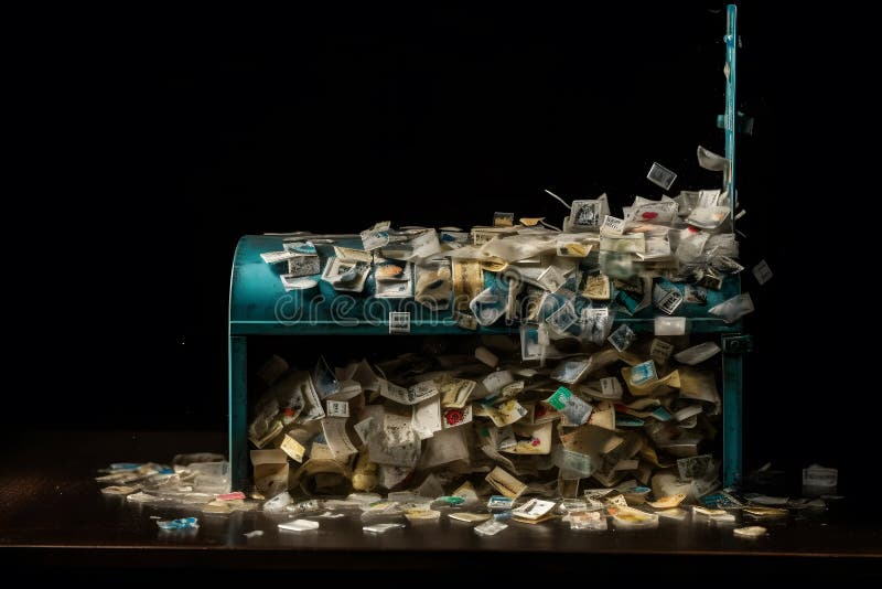 Overloaded Mailbox Stock Illustrations – 56 Overloaded Mailbox Stock ...