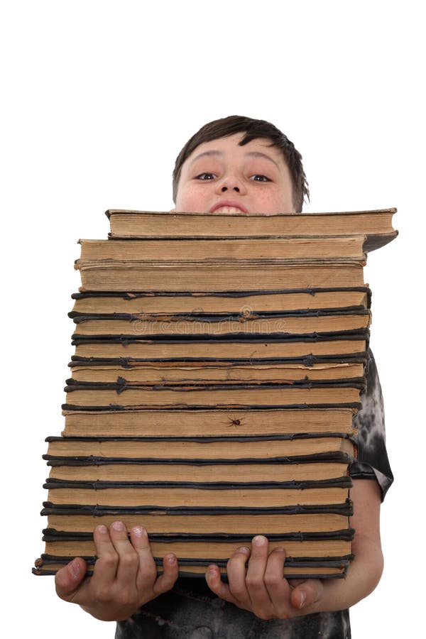 It is Overloaded by Old Knowledge Stock Image - Image of books, study ...