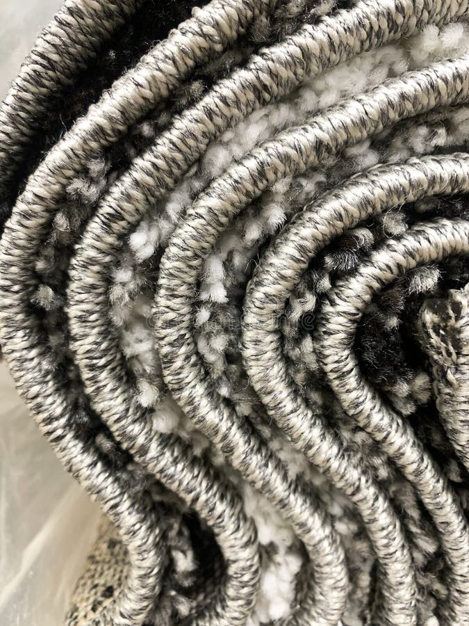 Overlock Stitch on the Edge of the Fabric and Wool Product Stock Image ...