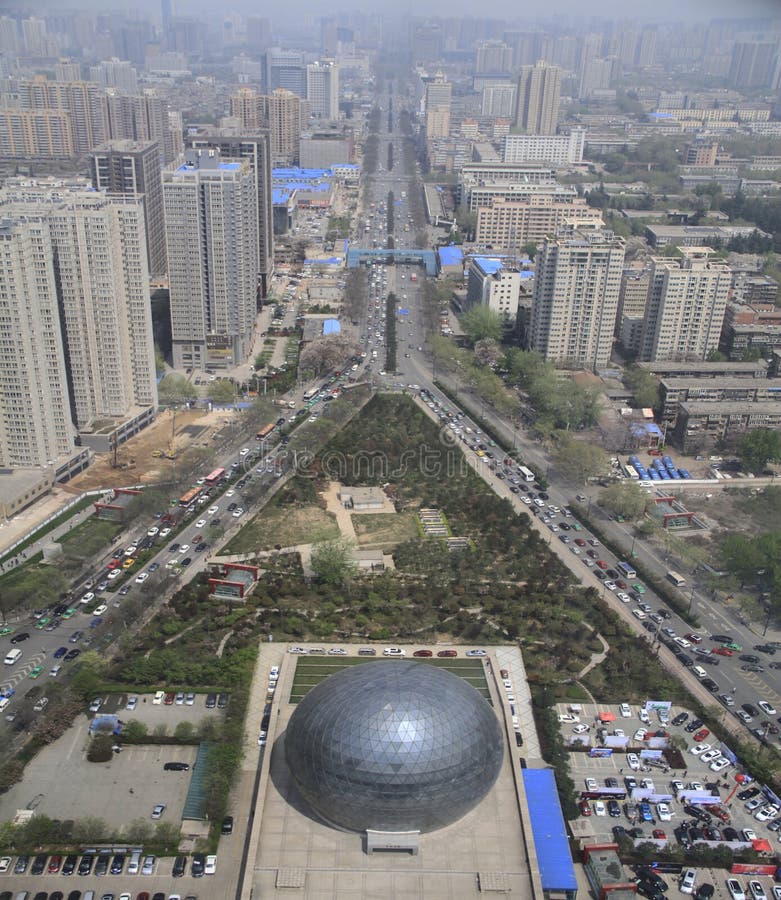 The overlook of the city editorial stock photo. Image of overlook ...