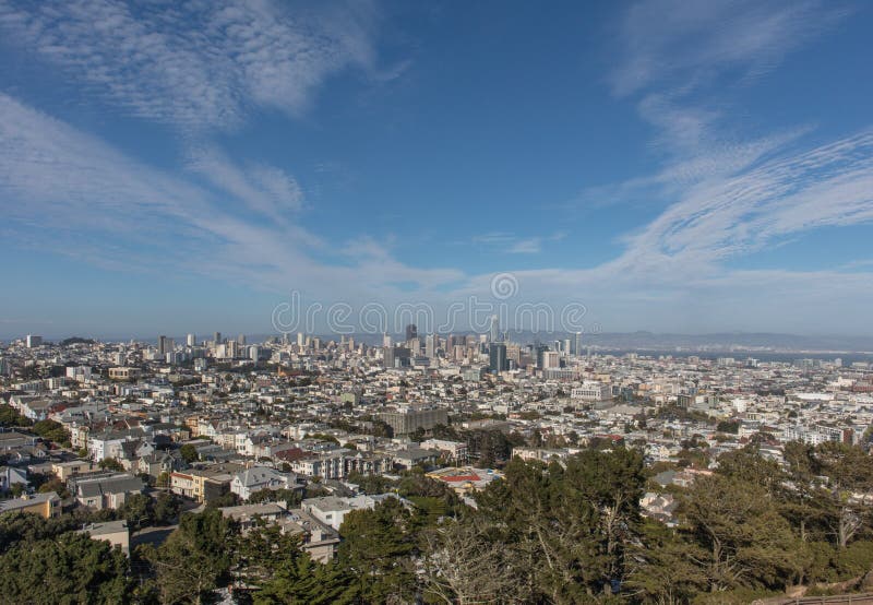 Overlook of san francisco stock photo. Image of running - 191122248