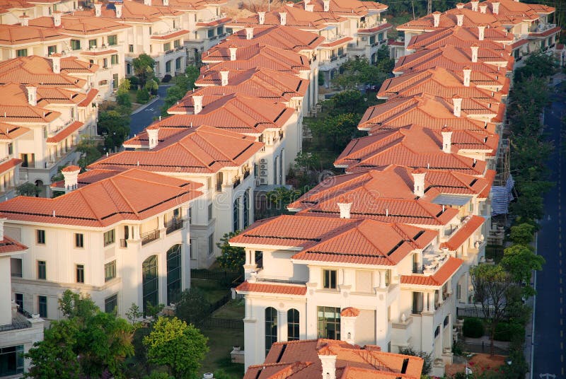 Overlook the villa stock photo. Image of sale, rich, exterior - 45208182