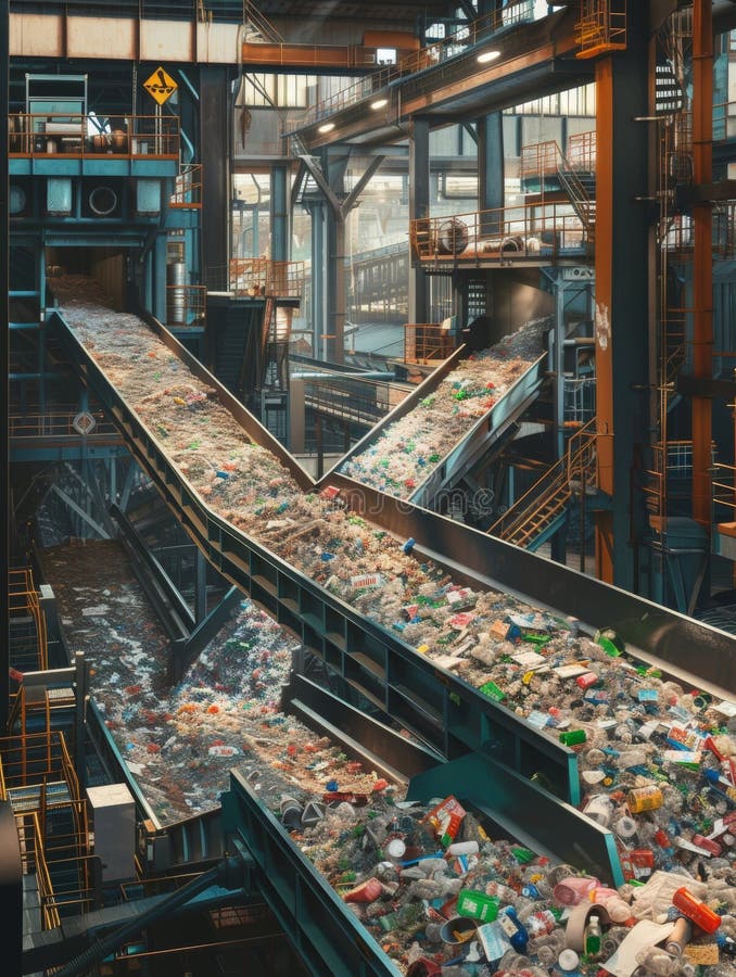 Overlooking the Complex System of Conveyor Belts in a Recycling ...
