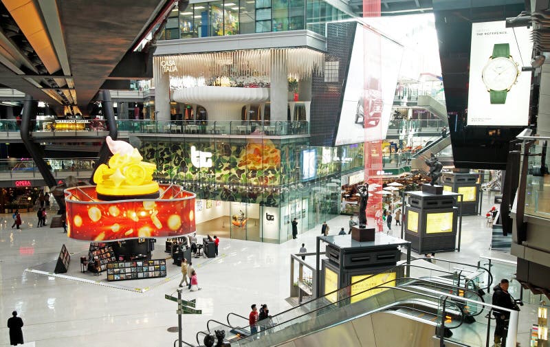 Overlooking the Environmental Layout of a Shopping Mall in Beijing ...