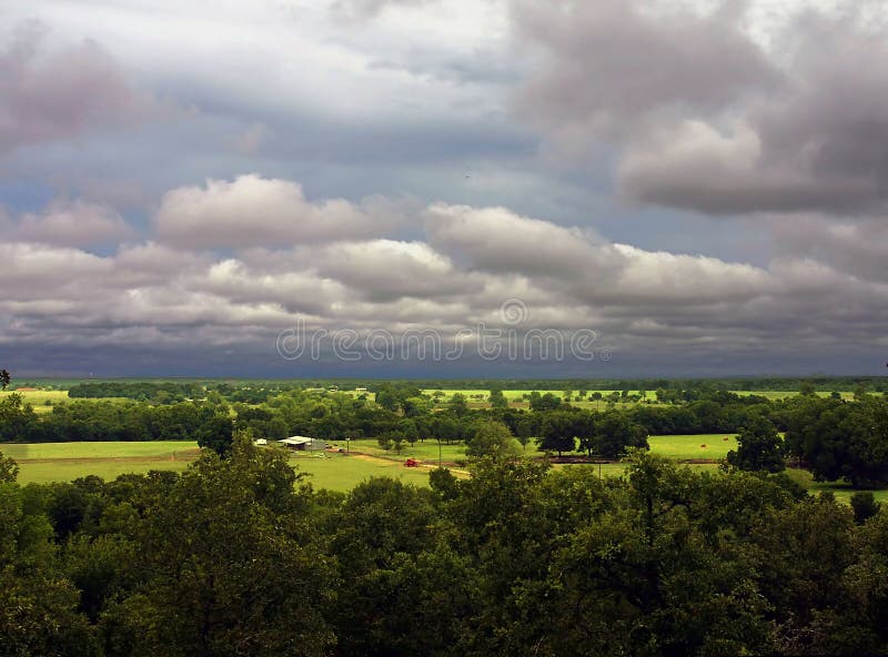 Overlooking farms stock image. Image of farm, cloudy - 10110009