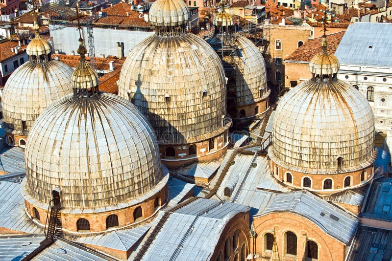 Overlooking the Marcus Church Stock Photo - Image of scenic, copola ...