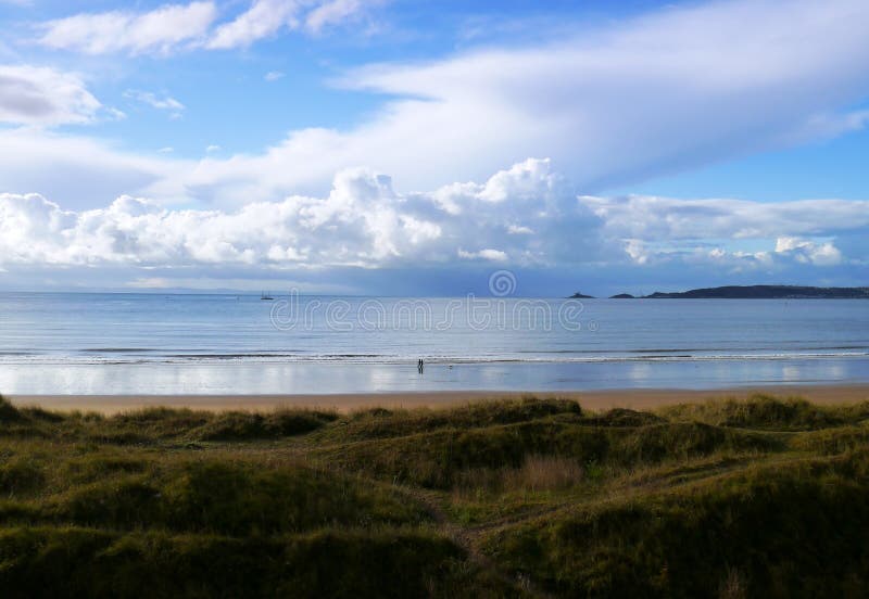 Overlooking Mumbles Bay from Swansea Marina Stock Image - Image of ...