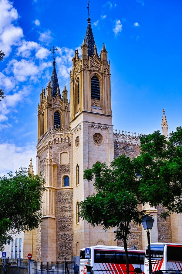 San Jeronimo El Real Church in City of Madrid, Spain Editorial ...