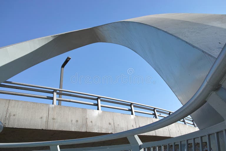 Overpass arch stock photo. Image of urban, steel, separation - 50320240