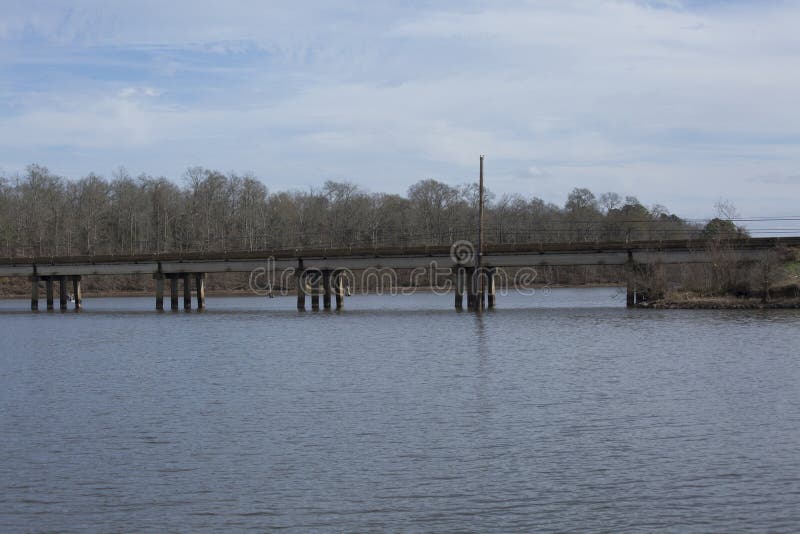 Overpass over Water stock photo. Image of horizon, moving - 98167882
