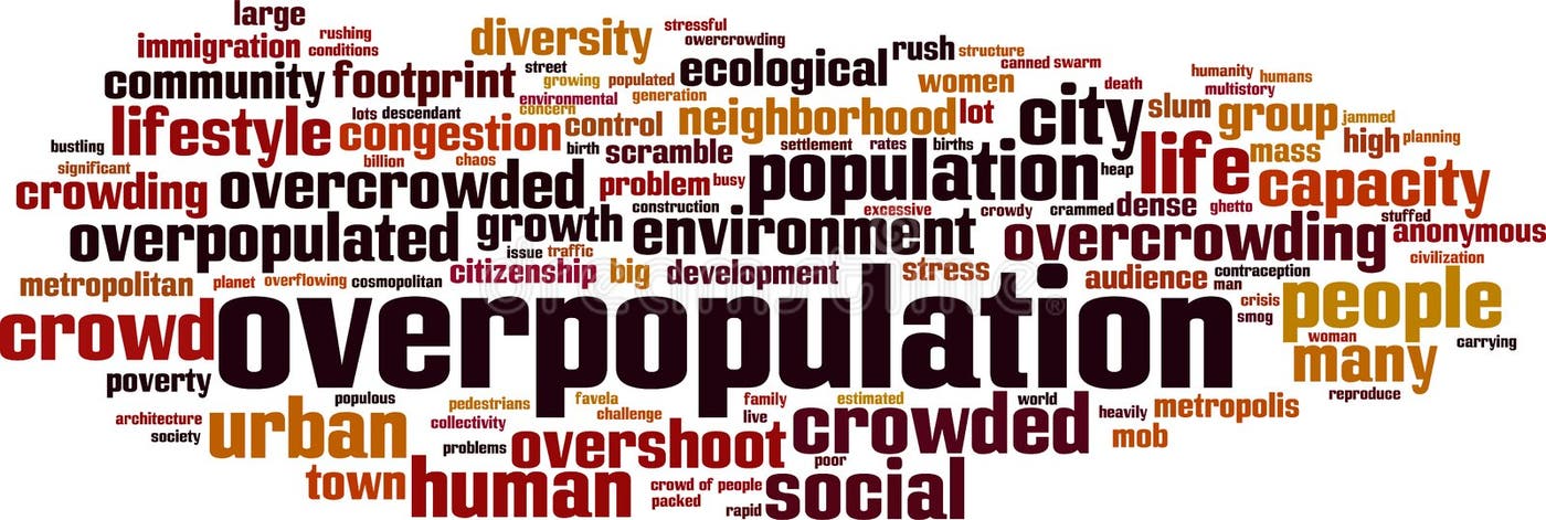 Overpopulation Word Stock Illustrations – 25 Overpopulation Word Stock ...